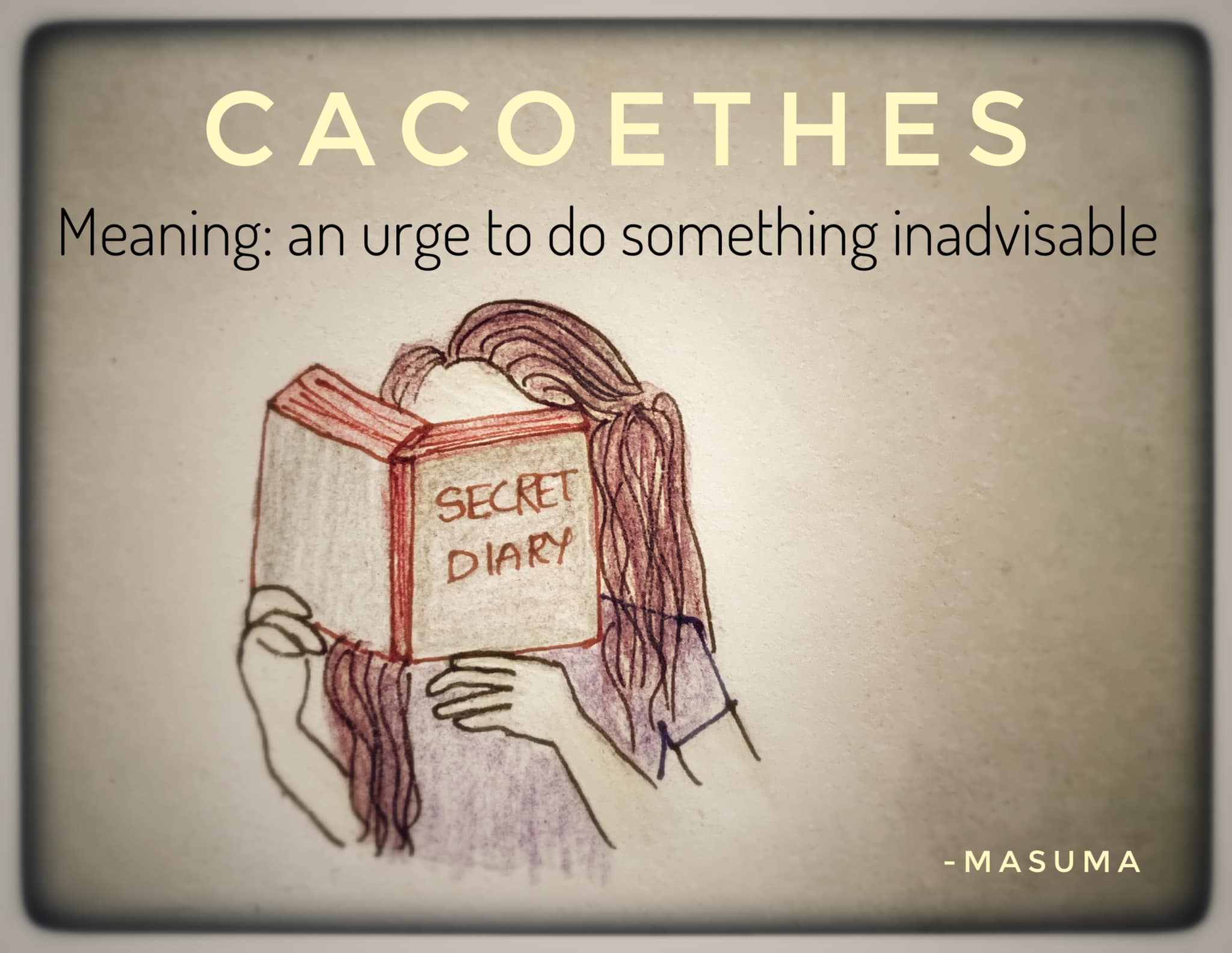 Cacoethes – Swabhaw – where you Feel WORDS