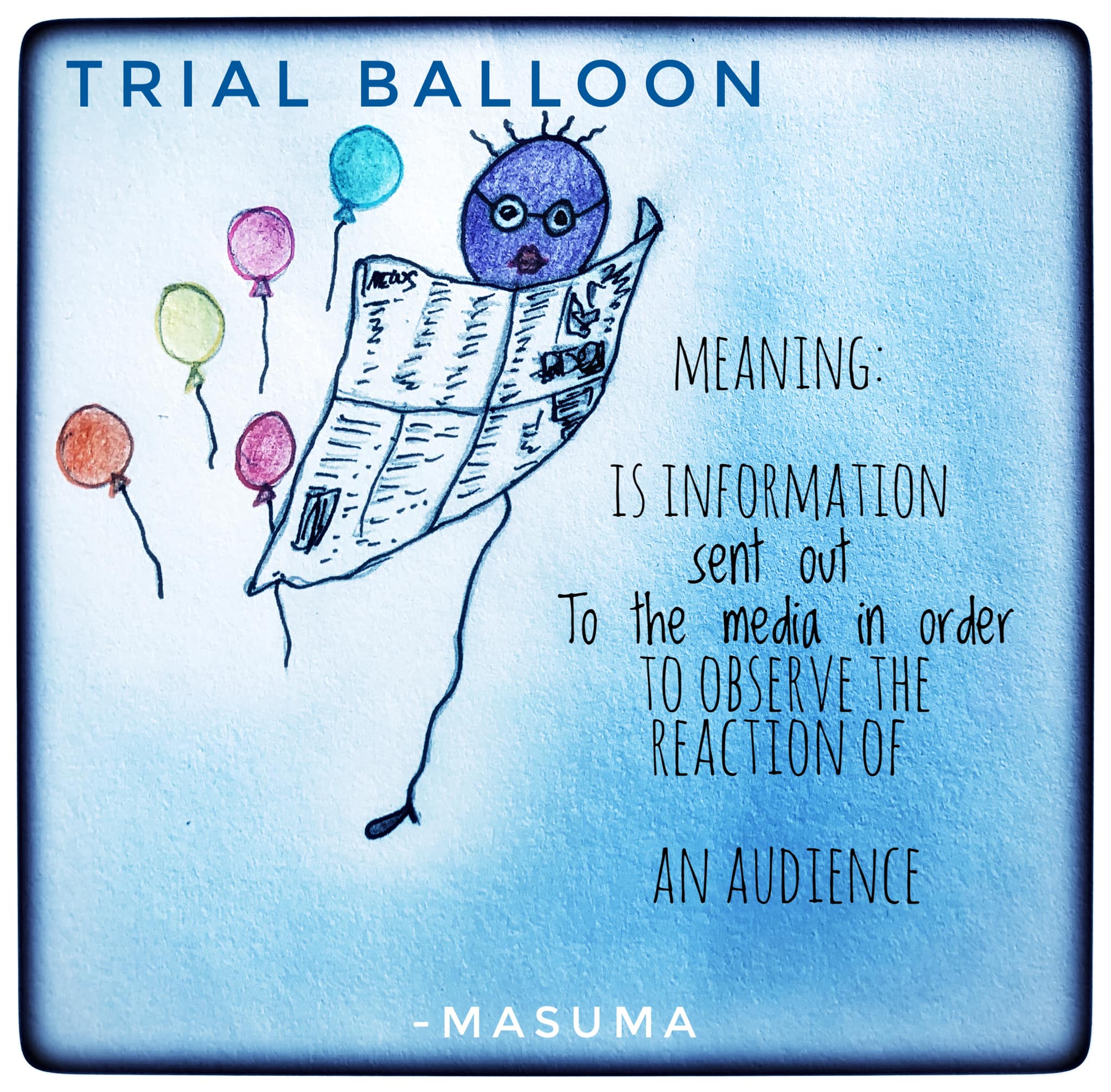 Trial Balloon – Swabhaw – where you Feel WORDS